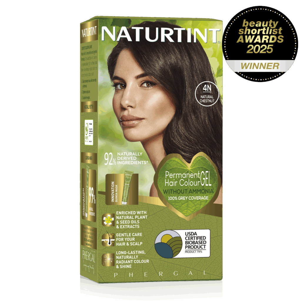 Naturtint Permanent Hair Colour Gel 4N Natural Chestnut - 170ml - Naturtint