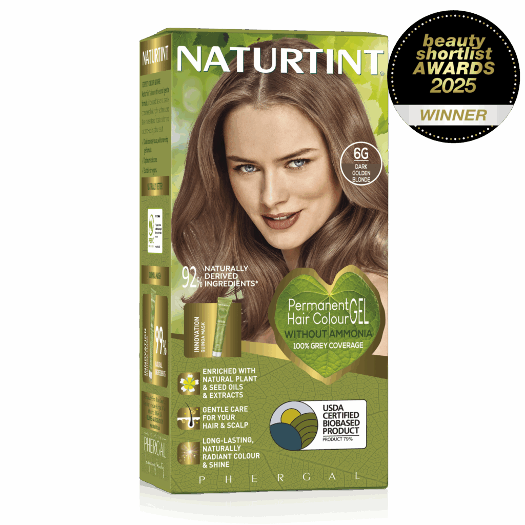 Naturtint Permanent Hair Colour Gel 6G Dark Golden Blonde - 170ml - Naturtint