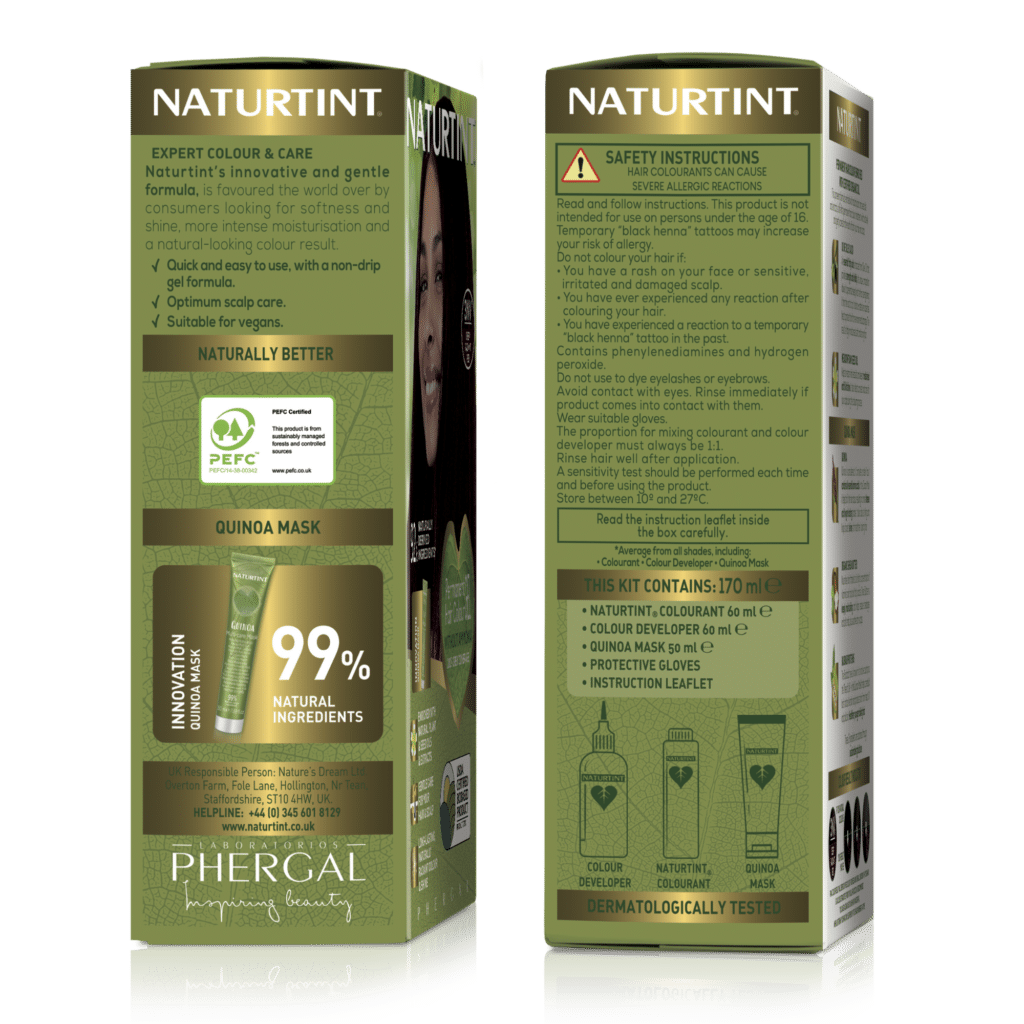 Naturtint Permanent Hair Colour Gel 5GC Deep Cinnamon Chestnut - 170ml - Naturtint