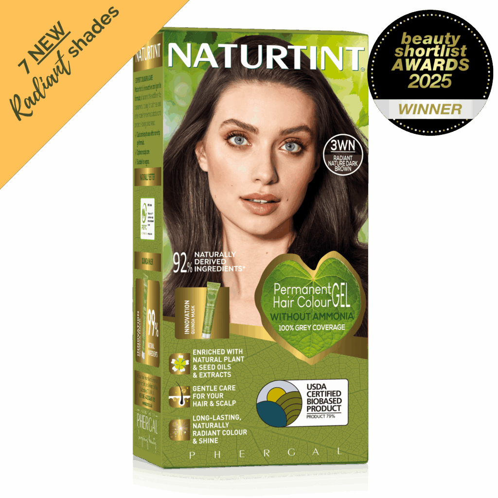 Naturtint Permanent Hair Colour Gel - 3WN Radiant Nature Dark Brown (170ml) - Naturtint