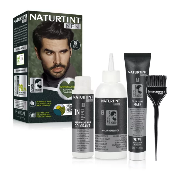 Naturtint Men Permanent Hair Colour Gel 6N Dark Blonde (170ml) - Naturtint